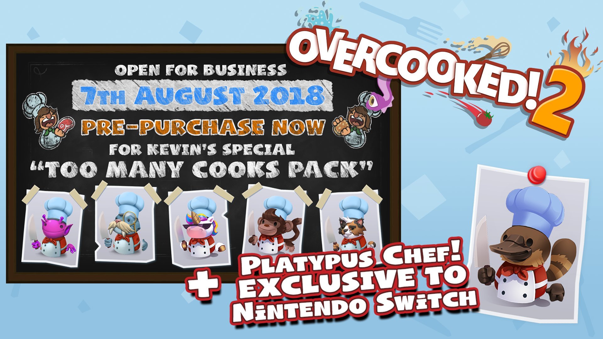 Overcooked! 2 – Nintendo Switch – URBAN SHOP Co