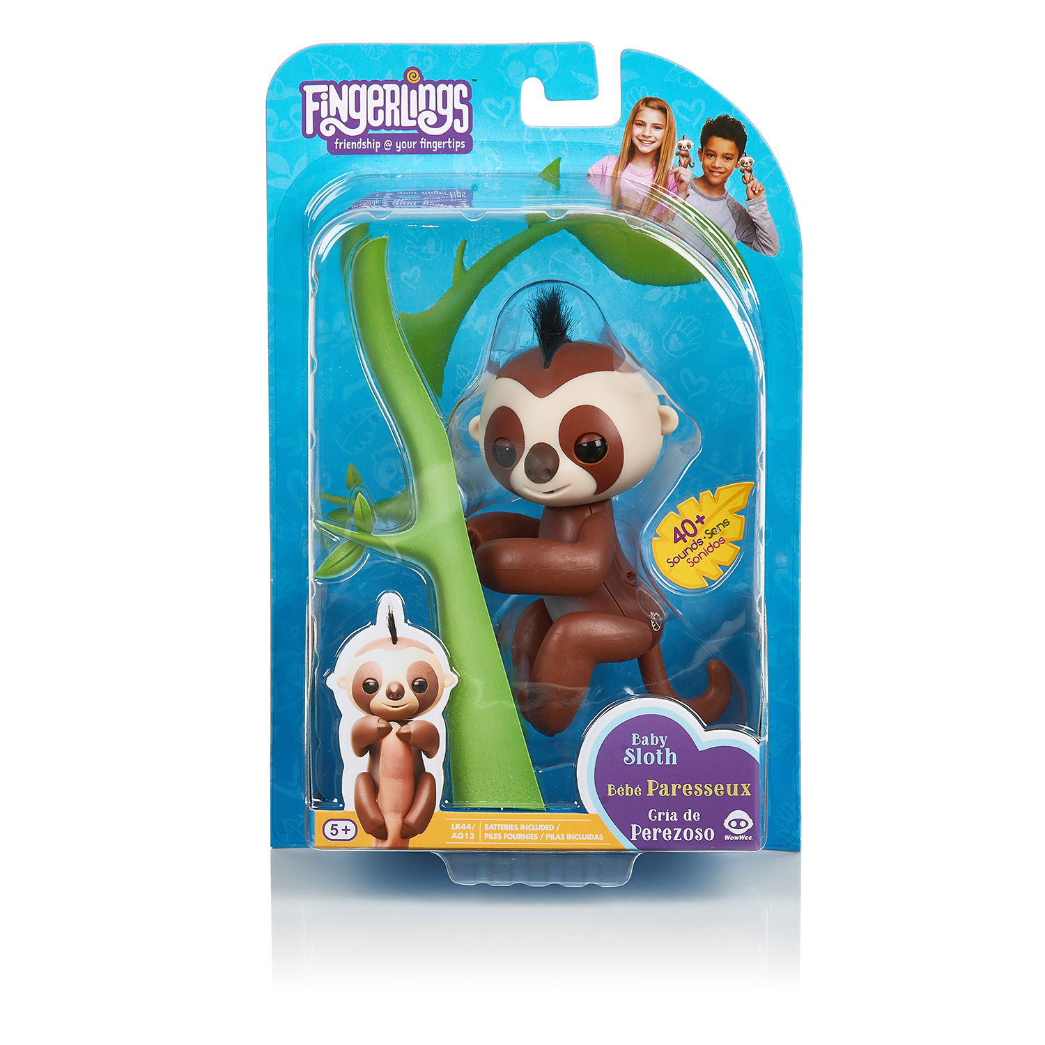 Fingerlings – Kingsley The Interactive Baby Sloth (Walmart Exclusive ...